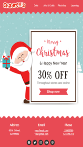Festive Email Templates [ Free & Responsive ] | NotifyVisitors